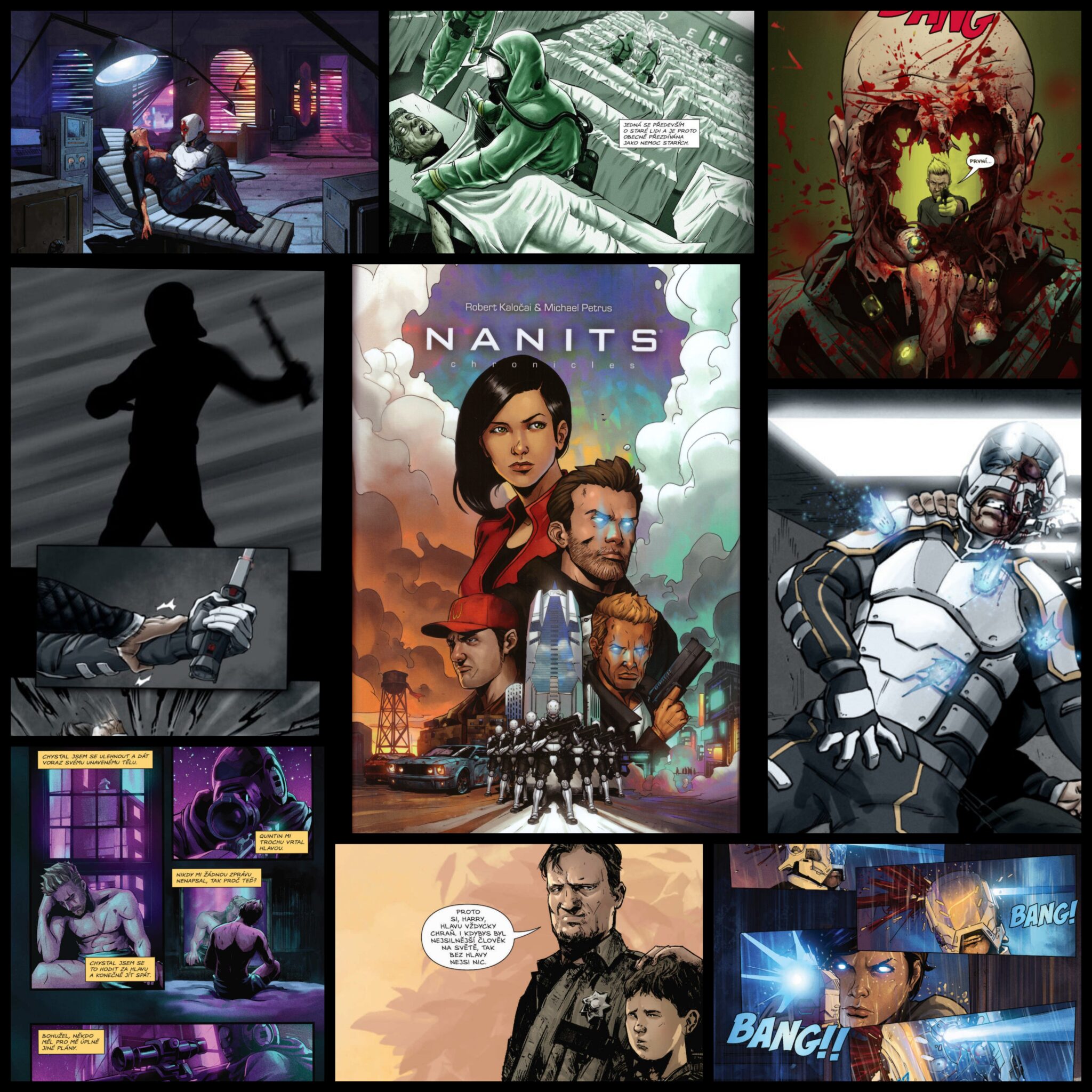 Recenze na komiks Nanits Chronicles - Fantasy_sci.fi_svet