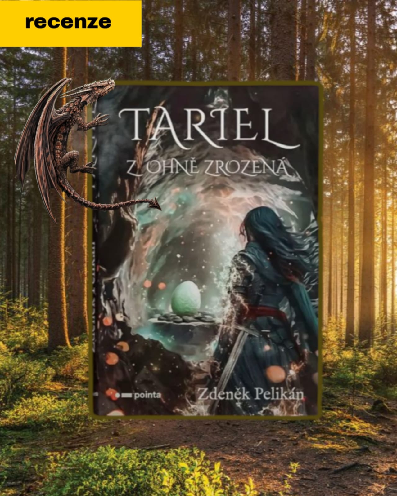Tariel – z ohně zrozená: Fantasy, která láká očima, ale klopýtá slovy